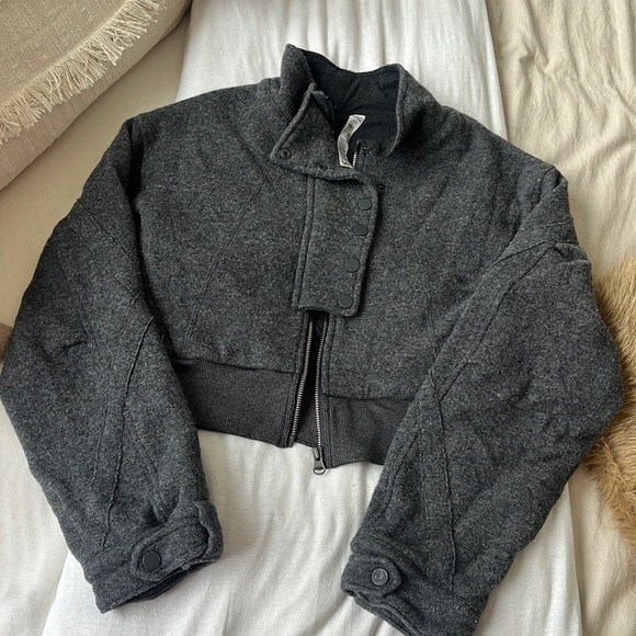 ALO Yoga | Jackets & Coats | Alo Jacket Grey | Poshmark